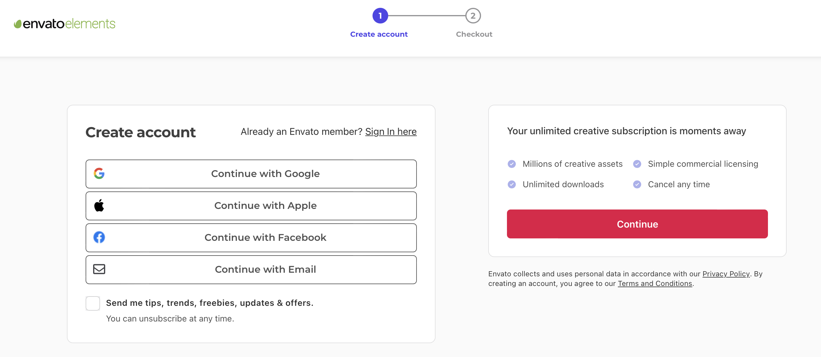 Subscribe to Envato Elements – Envato Elements Support | Help Center