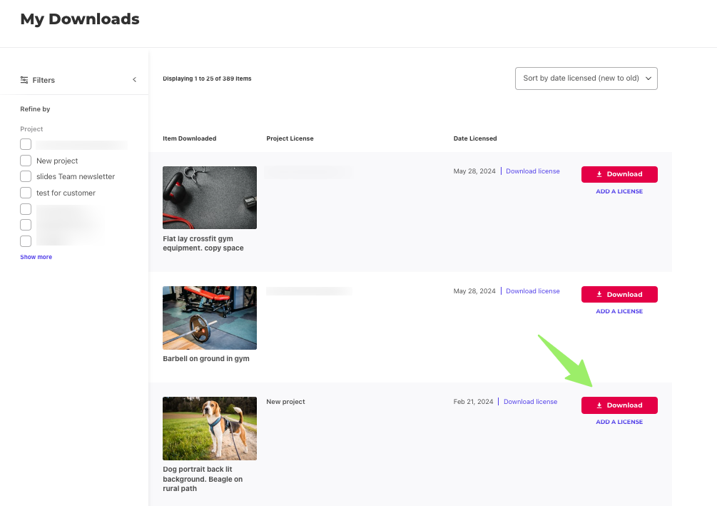 Download Items – Envato Support | Help Center