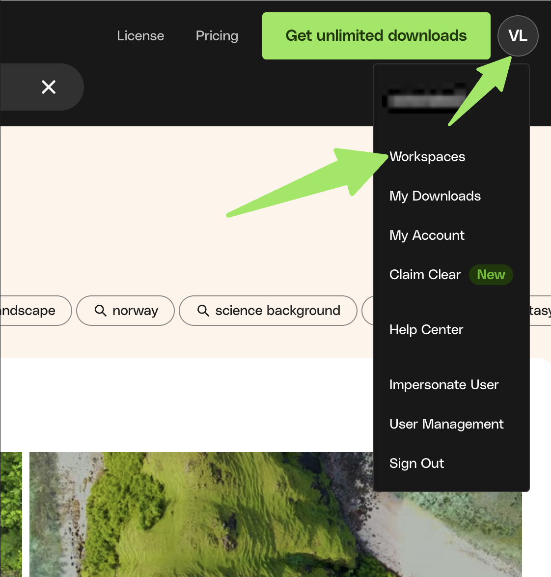 Workspaces – Envato Support | Help Center